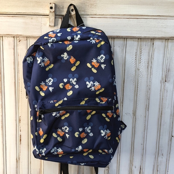 Bioworld | Bags | Bioworld Disneymickey Mouse Navy Blue Backpack Nwt ...
